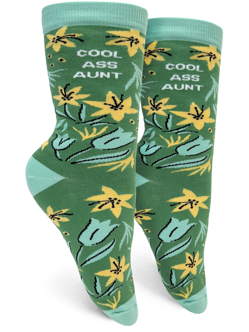 Cool Ass Aunt Womens Crew Socks – Groovy Things co
