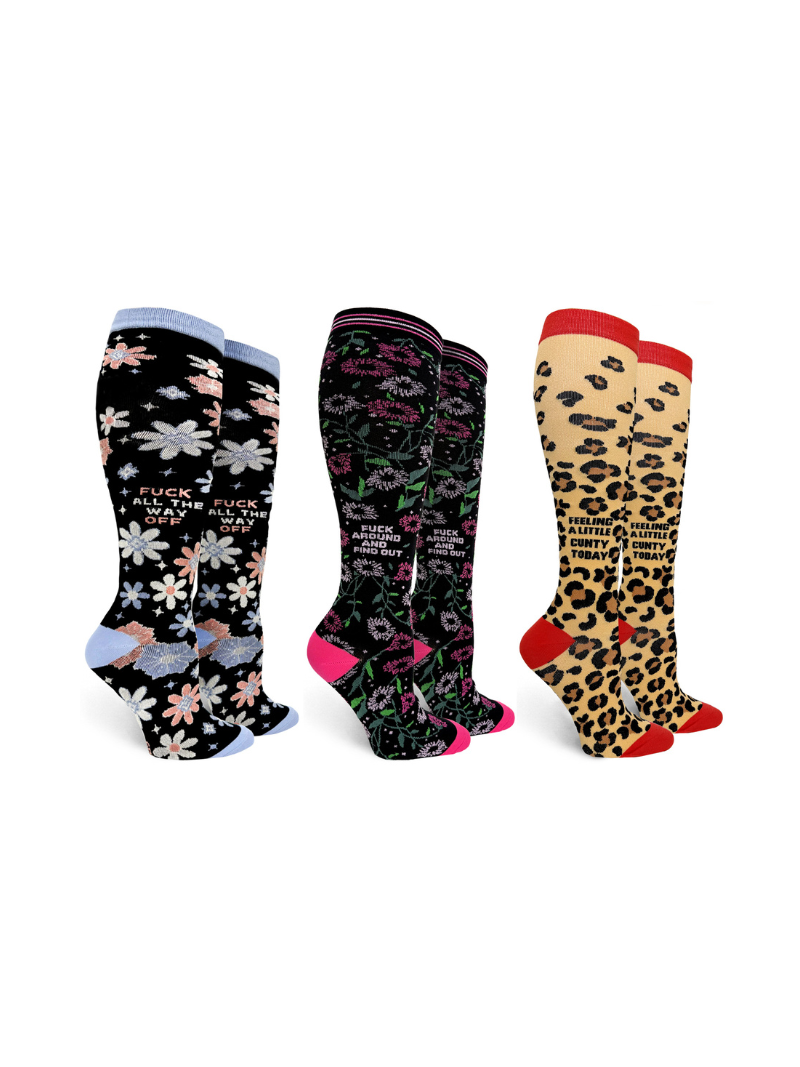 Build Your Own Compression Sock Bundle 3-Pack – Groovy Things co
